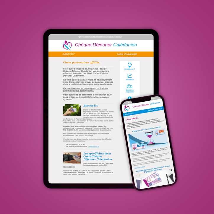 Chèque Déjeuner - NAOJ